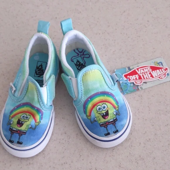 Baby Spongebob Van Spongebob Slip On Discount Spongebob Vans